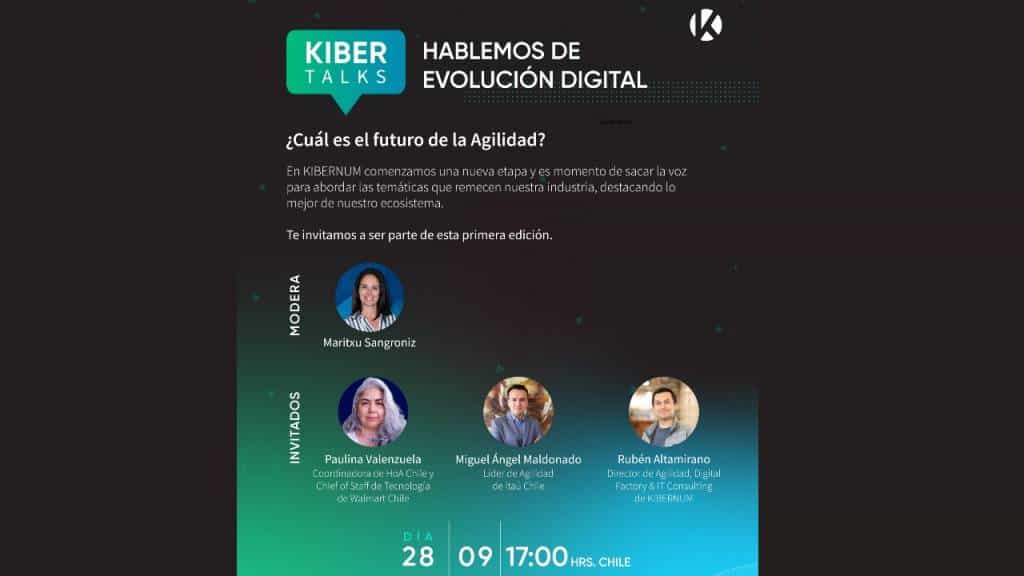 Kibernum inicia su ciclo KiberTalks para profundizar en la evolución digital - TXS+